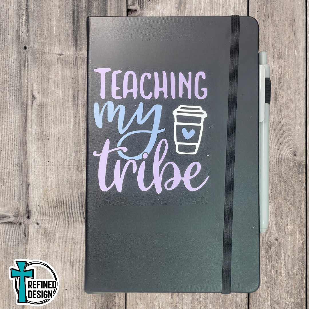 “Teaching My Tribe” Black Journal – Refined Design
